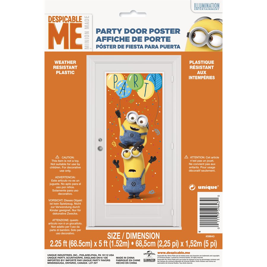 Minions door poster