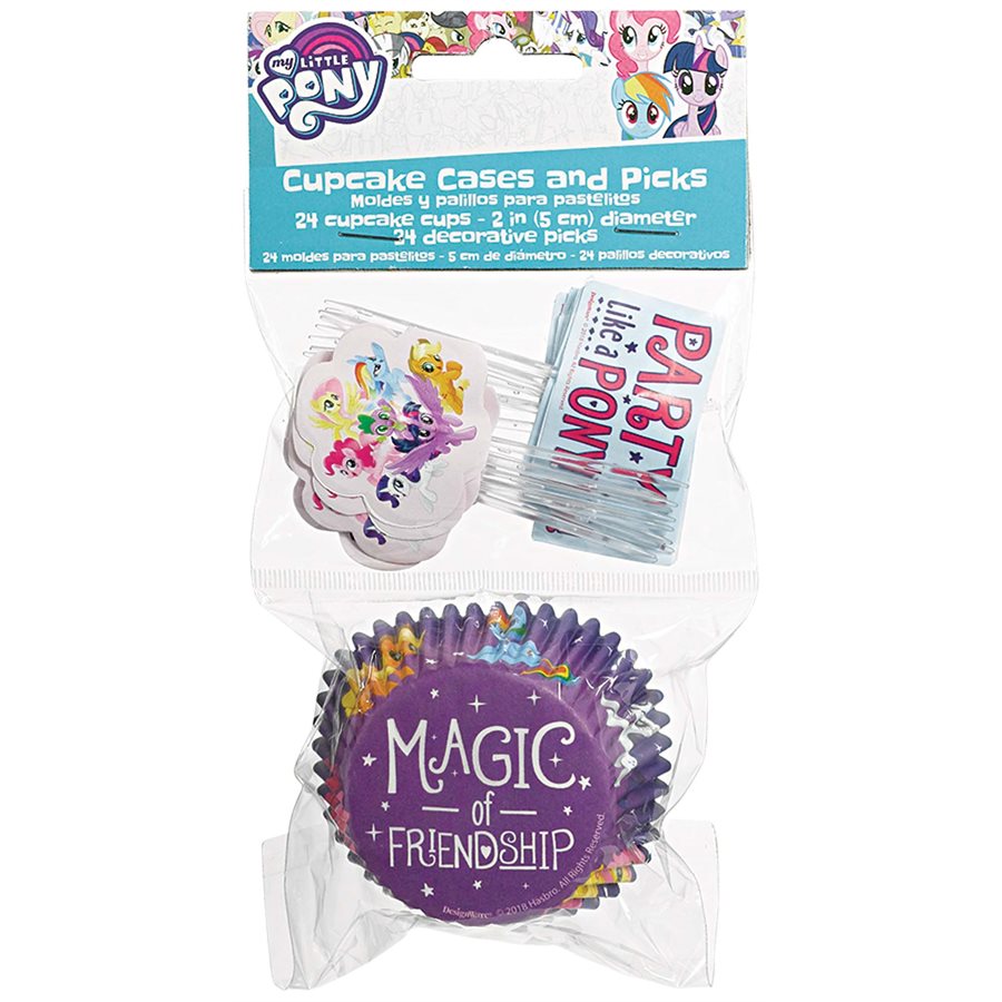 My Little Pony cupcake kit for 24 cupcakes