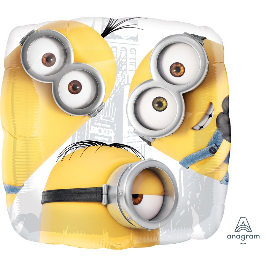 Ballon métallique std groupe Minion