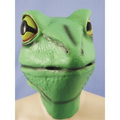 Full head frog mask